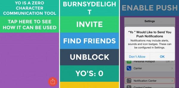 Yo app loses LOL for super-simple messaging - SlashGear