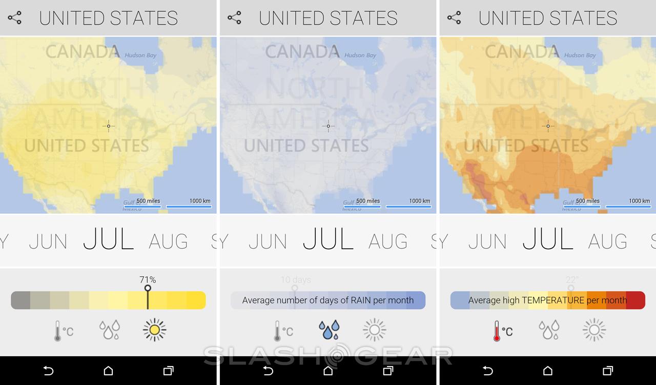Climatology: a Microsoft weather prediction app for Android - SlashGear