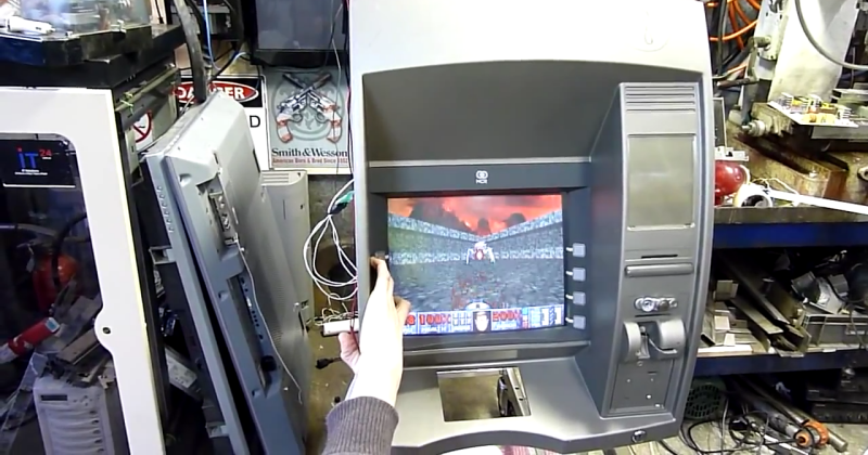 Hack turns ATM into DOOM arcade machine - SlashGear