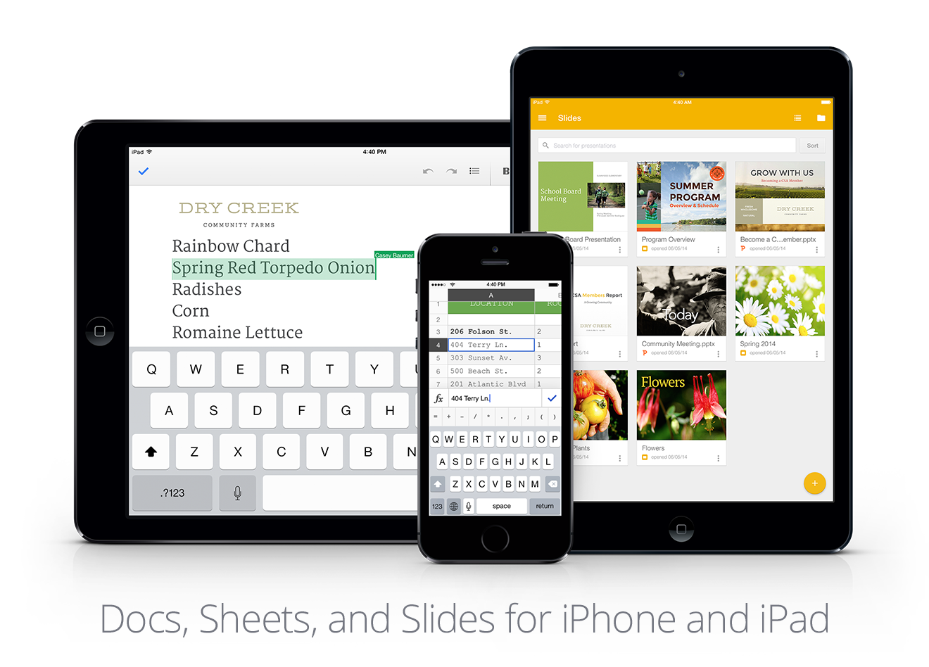 Google Brings Slides To IPad Adds Office Functionality SlashGear