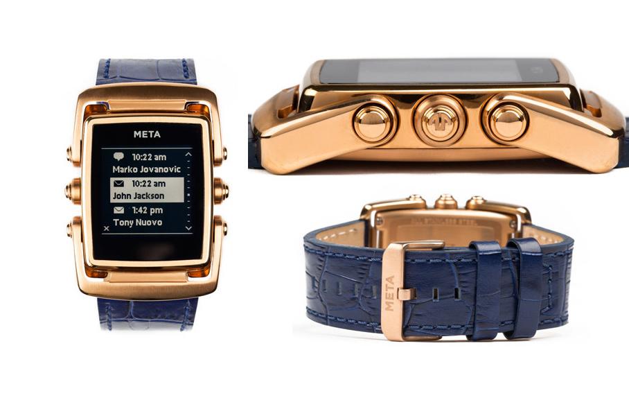Meta M1 "Premium" Smartwatch hits pre-orders with details - SlashGear