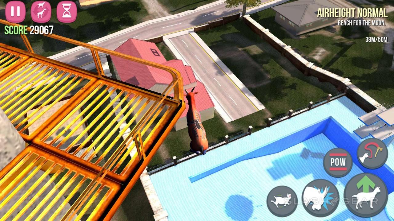Goat Simulator Review: iPhone, Android, Addiction - SlashGear