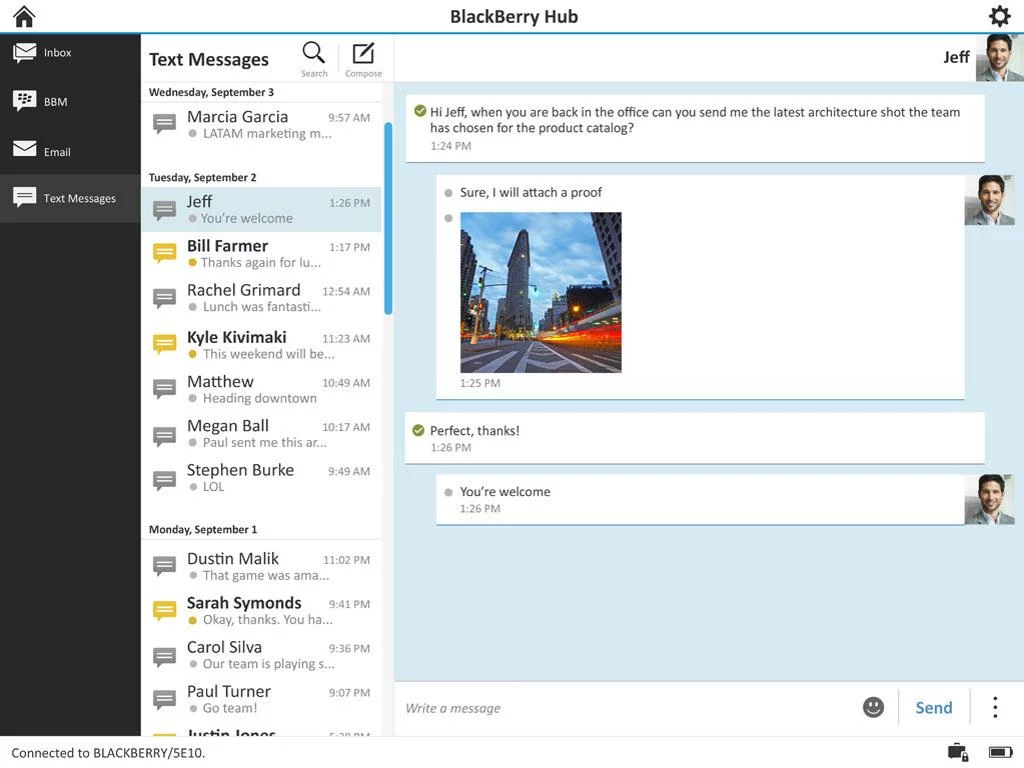 BlackBerry Blend Gives Access To BB Data From Any Device - SlashGear