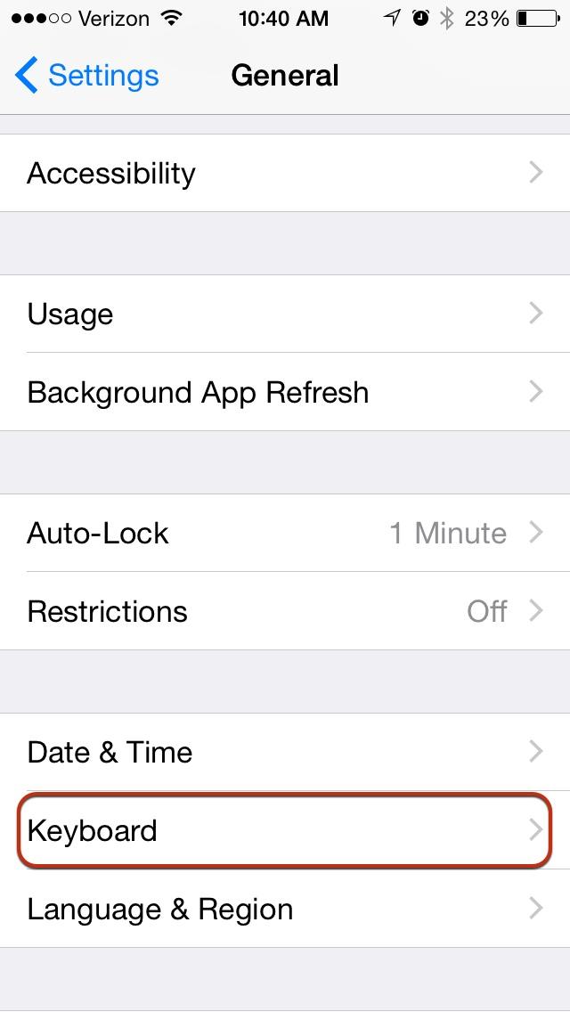 iOS 8 keyboards: how to install and use them - SlashGear