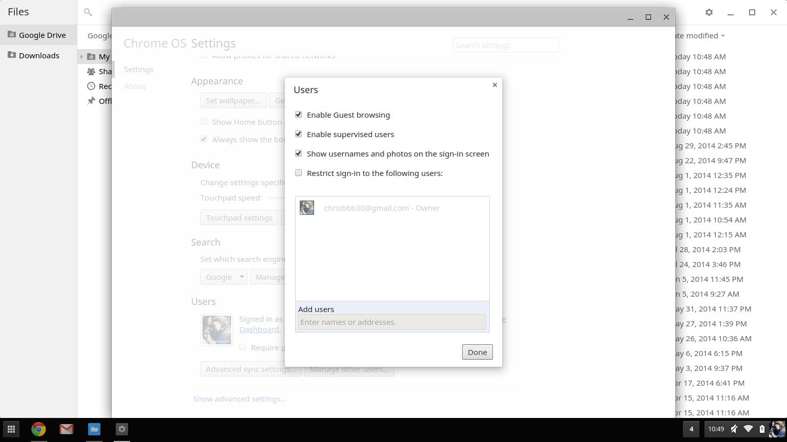 Chrome OS update: Multi-User activated - SlashGear