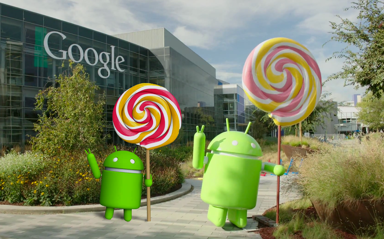 Android Lollipop statue revealed at mini Google gathering - SlashGear