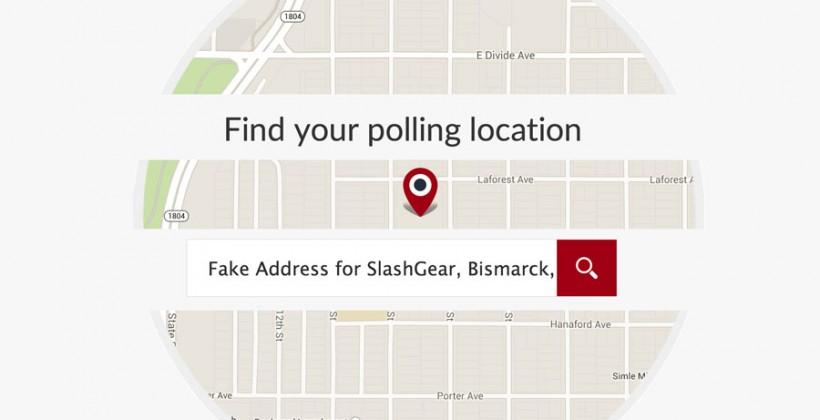 Google voting push helps you find your polling location - SlashGear