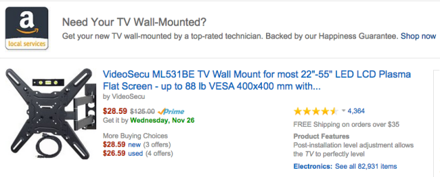Amazon 'Local Services' sets you up with install pros - SlashGear