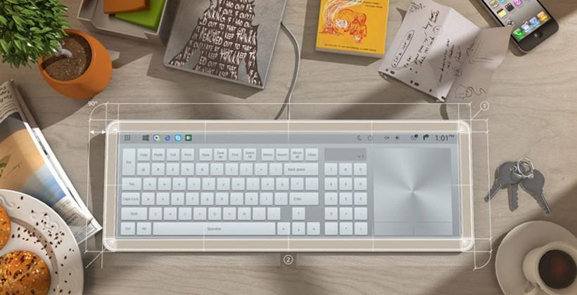 101touch next-gen keyboard is all touchscreen - SlashGear