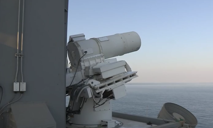 Video: Navy tests awesome new Laser Cannon at sea - SlashGear