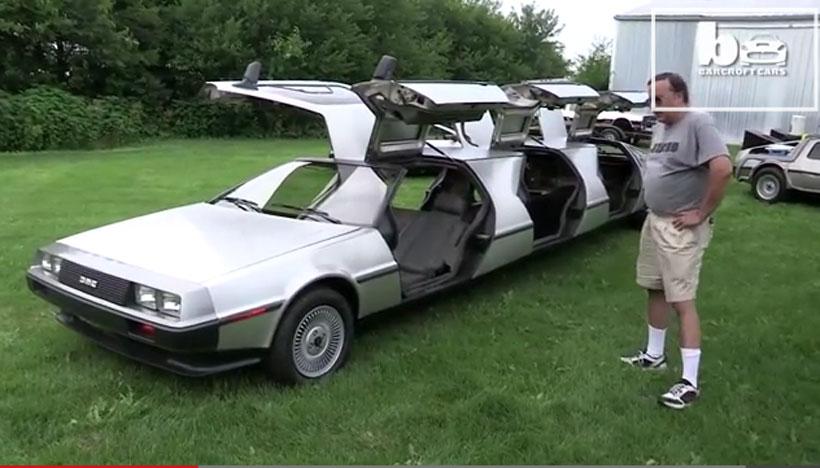 Man turns classic DeLoreans into strange rides - SlashGear