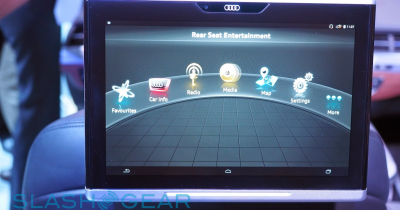 Audi's Android tablet: hands-on with a crash-proof slab - SlashGear