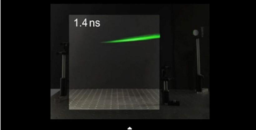 Scientists capture laser bouncing off a mirror on video - SlashGear