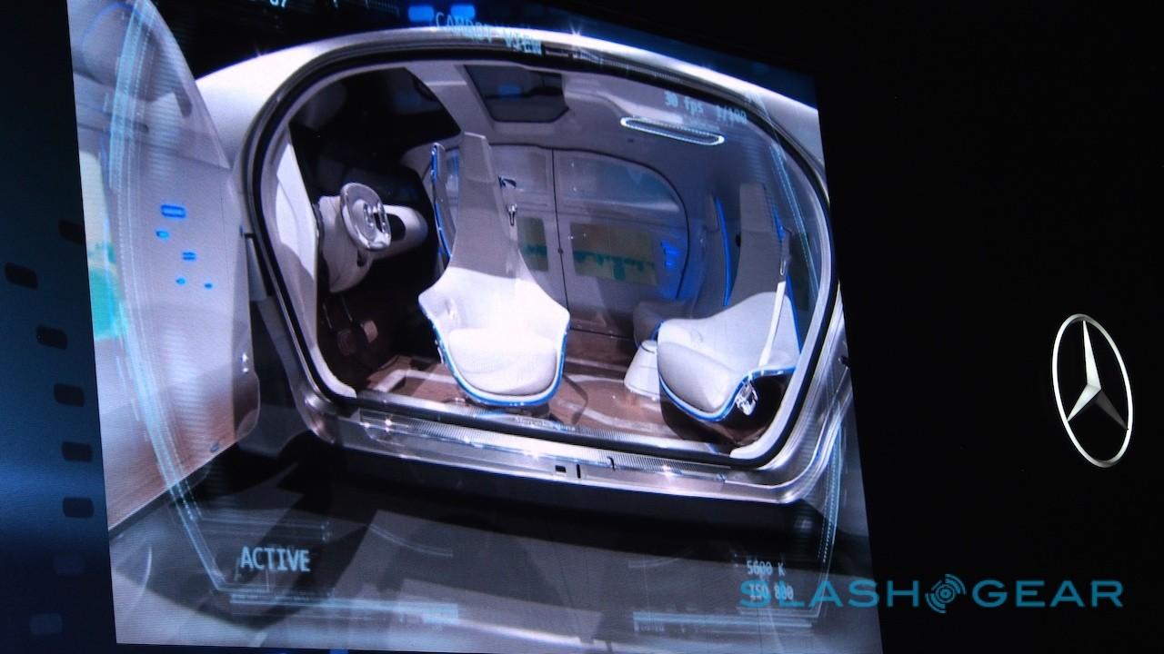 Mercedes-Benz F 015 self-driving car in-depth: AI & lasers - SlashGear