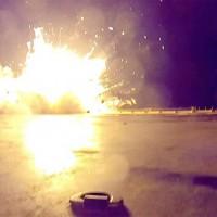SpaceX rocket crashes and explodes on landing at sea - SlashGear