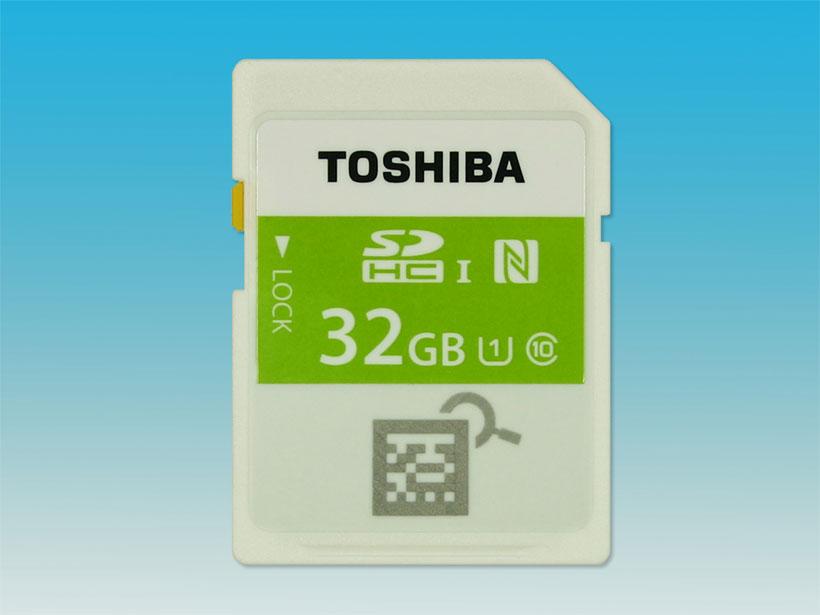 Toshiba launches SDHC memory card with built-in NFC - SlashGear