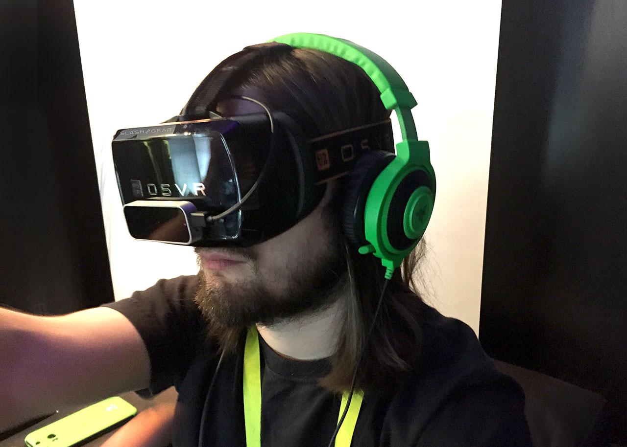 Razer OSVR headset hands-on: a platform, not a competitor - SlashGear