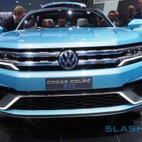 VW's Cross Coupe GTE is a big blue moody monster - SlashGear