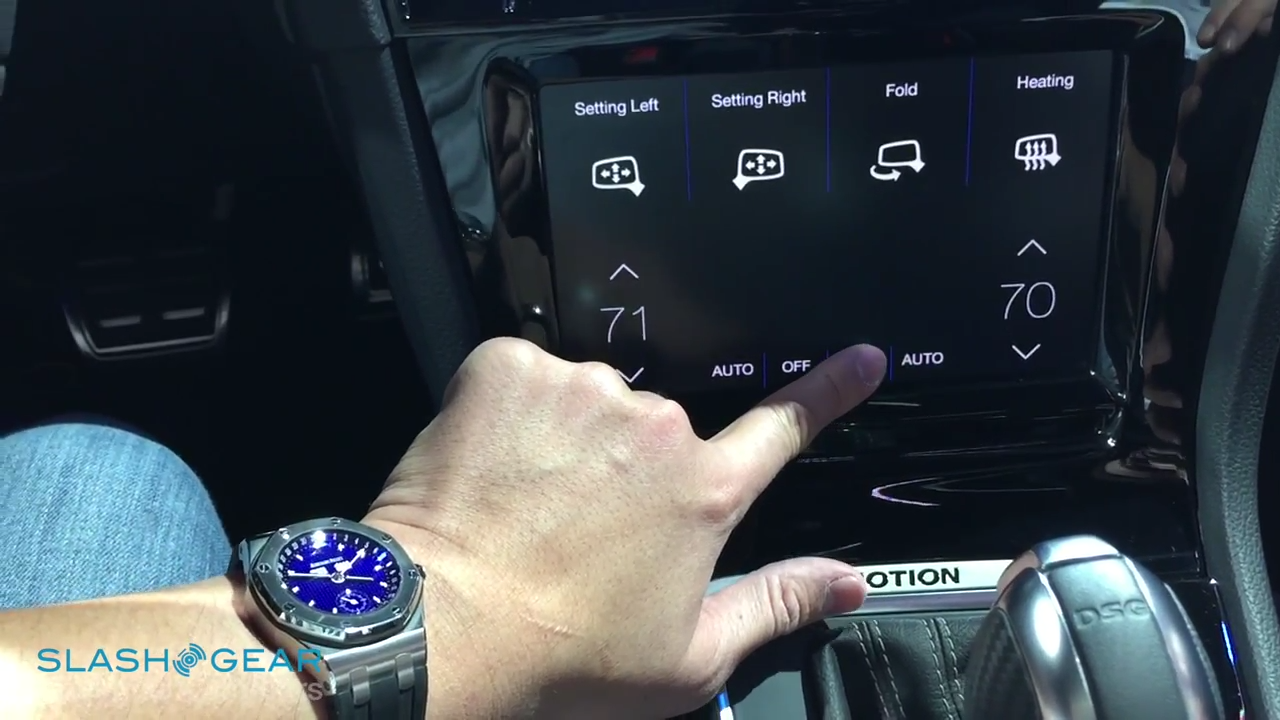 Golf R Touch hands-on: VW's dashboard of the near future - SlashGear