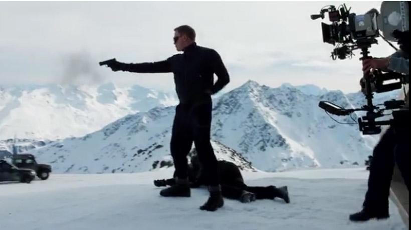 Behind the scenes with the new James Bond flick Spectre - SlashGear