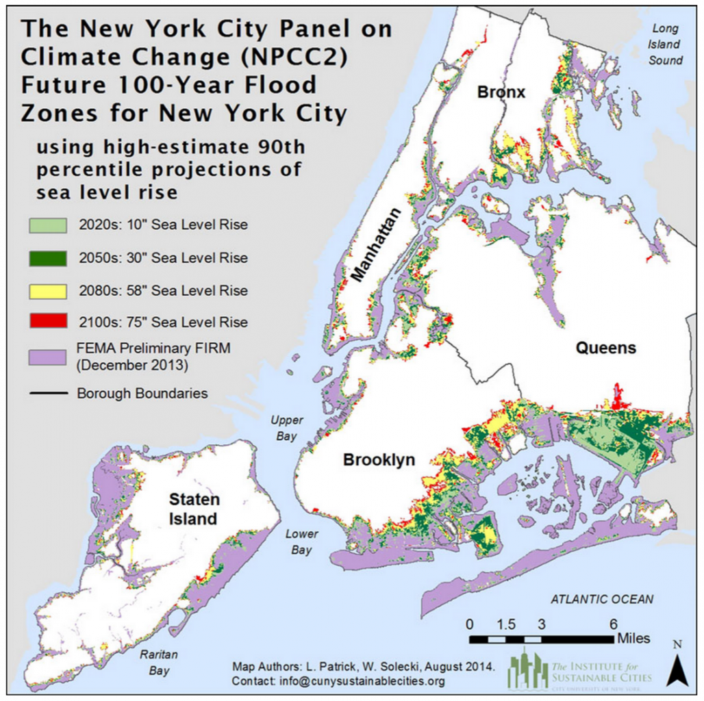 NYC Sea Level to rise 6 feet by 2100 - SlashGear