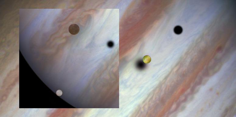 Hubble captures 3x Jupiter moon transit - SlashGear