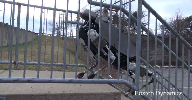 Spot is BigDog's kickable little robot brother - SlashGear