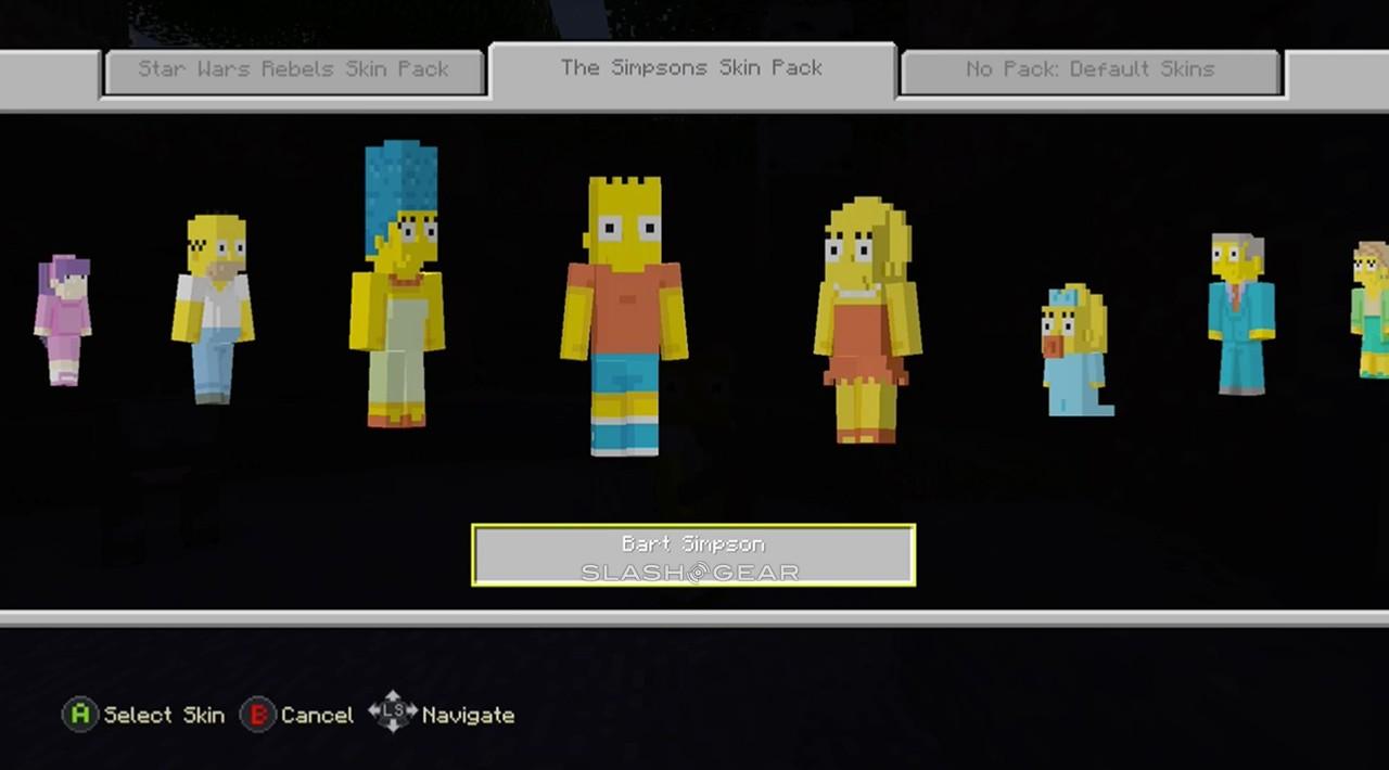 Minecraft Simpsons Skins mini-Review - SlashGear