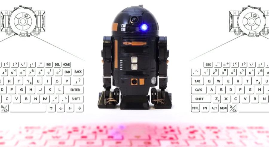Star Wars virtual keyboard taps R2-Q5 - SlashGear