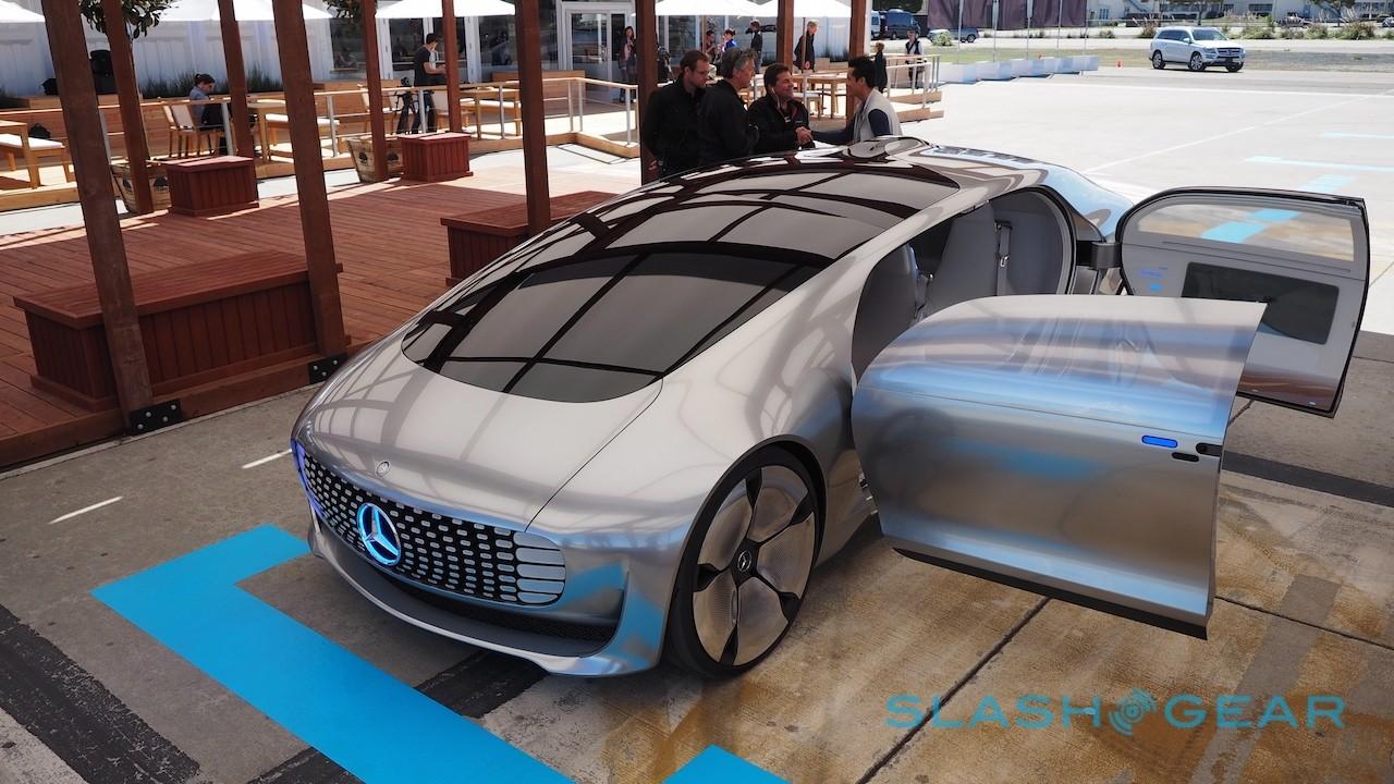 Up close with F 015, Mercedes' incredible self-driving car - SlashGear