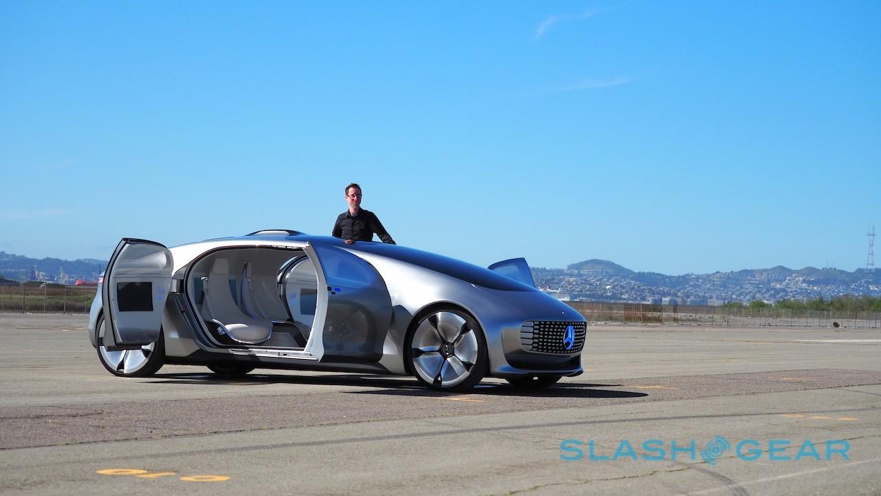 I hitched a ride in Mercedes' F 015 self-driving car - SlashGear