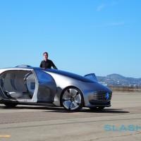 I hitched a ride in Mercedes' F 015 self-driving car - SlashGear