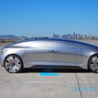 I hitched a ride in Mercedes' F 015 self-driving car - SlashGear