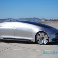 Up close with F 015, Mercedes' incredible self-driving car - SlashGear