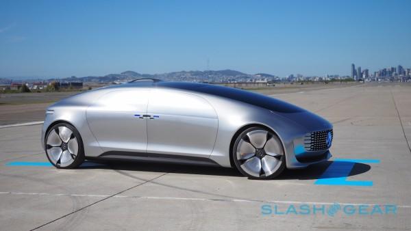 Up close with F 015, Mercedes' incredible self-driving car - SlashGear