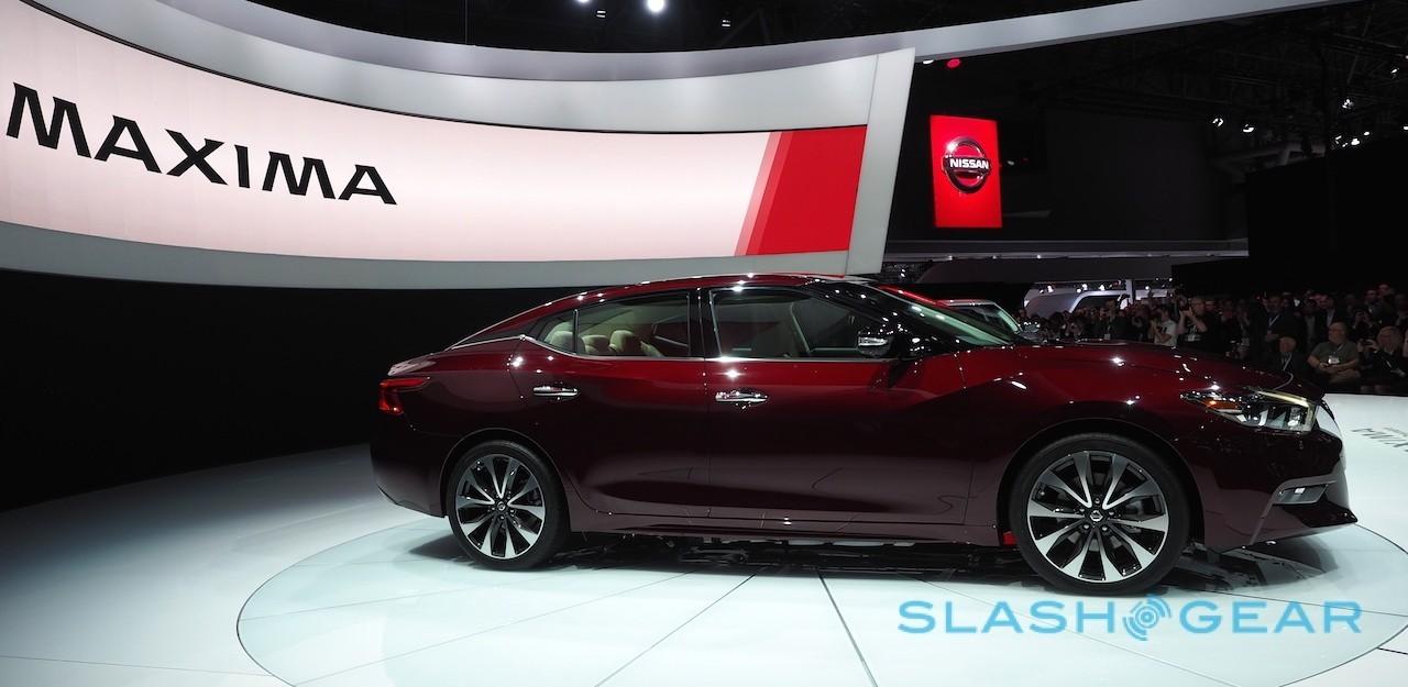 2016 Nissan Maxima resets the meaning of a 4-Door Sports Car - SlashGear