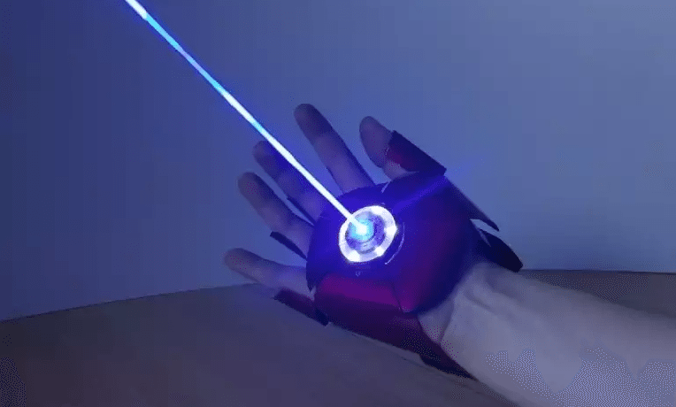 Iron Man glove replica shoots real lasers - SlashGear