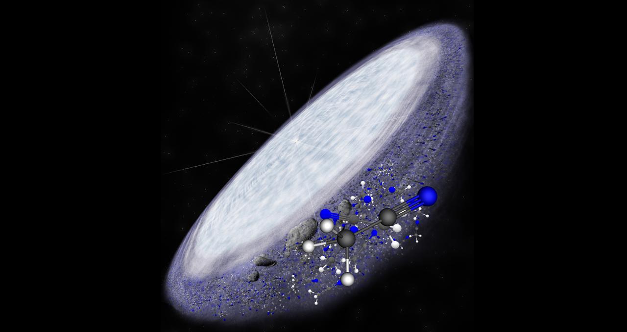 Baby Blue Star In The Solar System