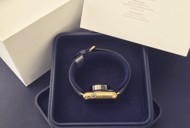 Gold Apple Watch Edition models begin arriving for first customers ...