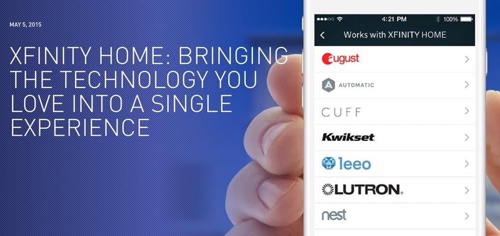 Comcast Xfinity now an IoT platform, supports August, Automatic and ...