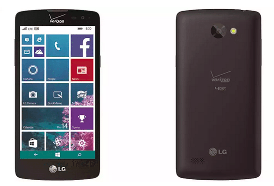 Verizon officially unveils LG Lancet Windows smartphone - SlashGear