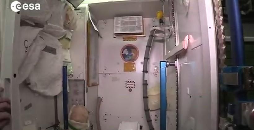 ESA offers video tour of ISS toilet - SlashGear
