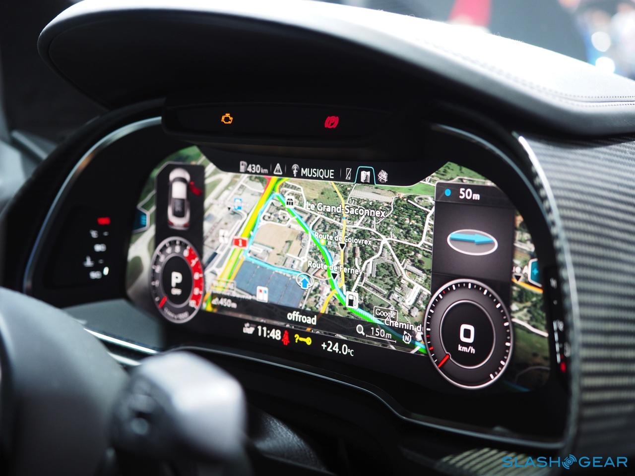 2017 Audi R8 Virtual Cockpit Walkthrough Video And Gallery - SlashGear