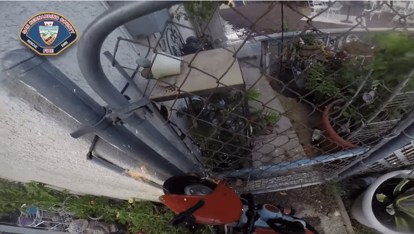 Firefighter's body cam shows first-person fire fighting - SlashGear