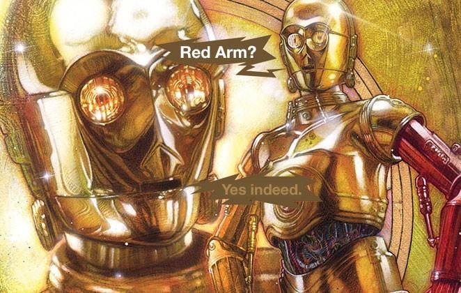 C-3PO's red arm explained in a new Marvel Comic - SlashGear