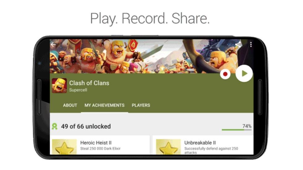 Google Play Games app gets record and share feature - SlashGear