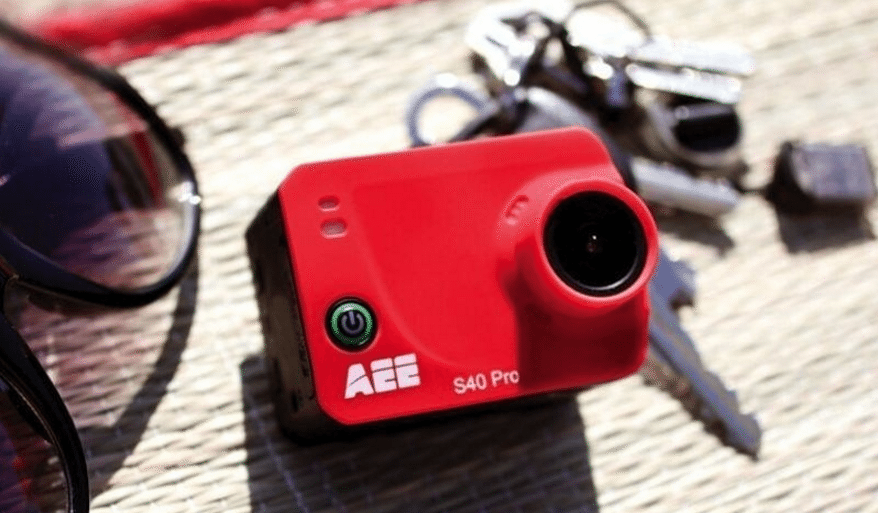 AEE S40 Pro Red action cam shoots Full HD, is now available - SlashGear
