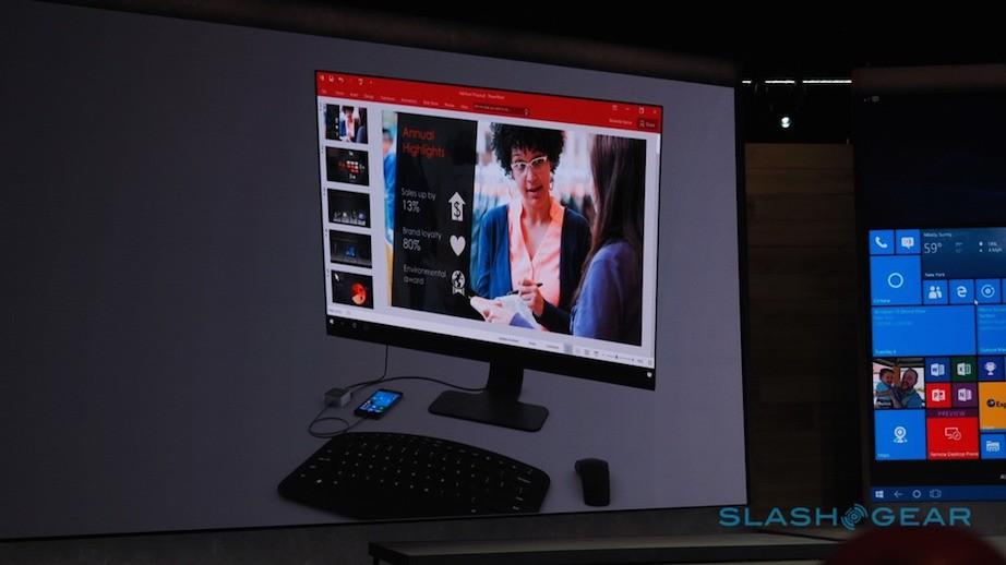 Microsoft Display Dock turns Windows 10 phones into a desktop PC ...