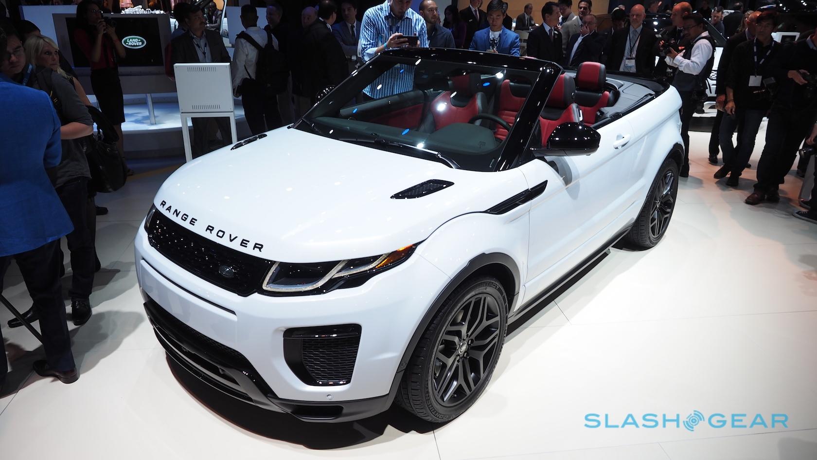 2017 Range Rover Evoque Convertible Gallery - SlashGear