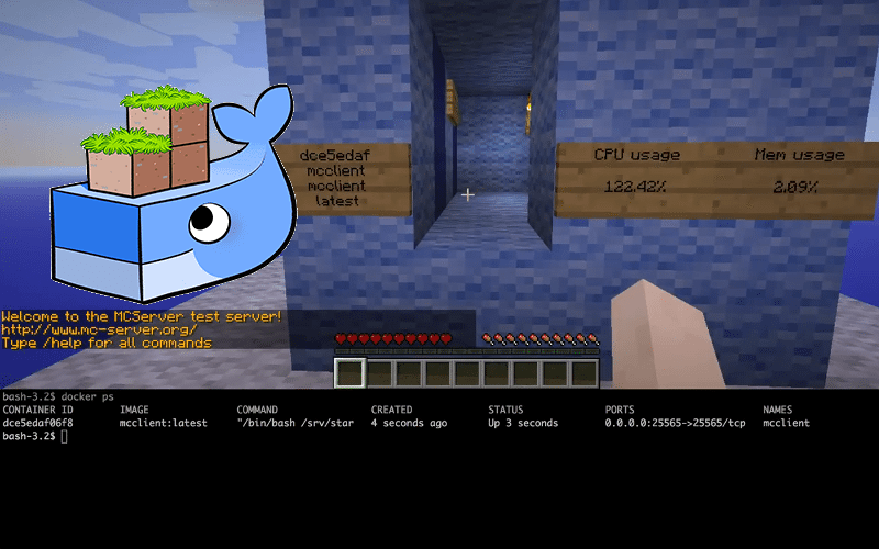 Dockercraft Lets You Manage Containers In Pixelized Blocks Slashgear